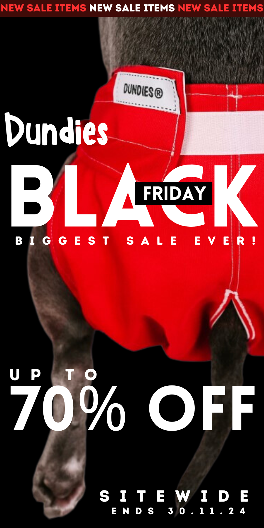 Dundies | Premium Reusable Dog Nappies